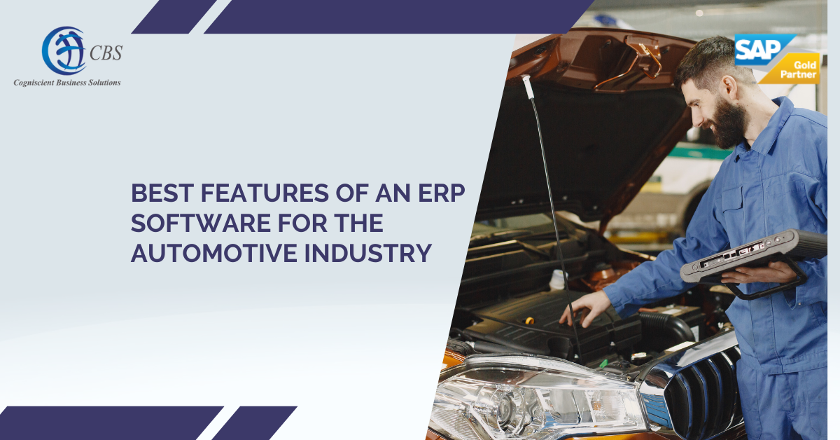 Best Features of an ERP Software For the Automotive Industry - Ezine Blog